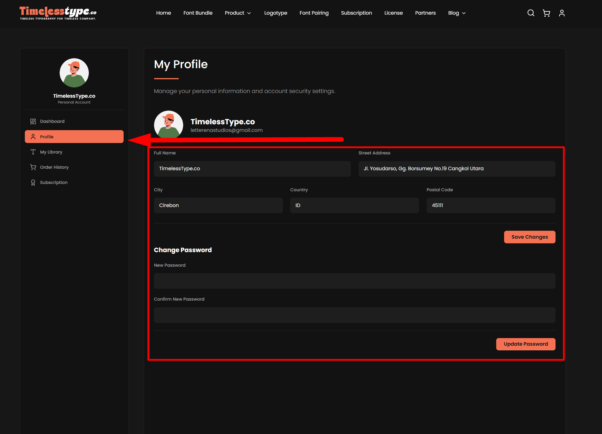Introduction to the Dashboard – A Complete Guide | Timeless Type