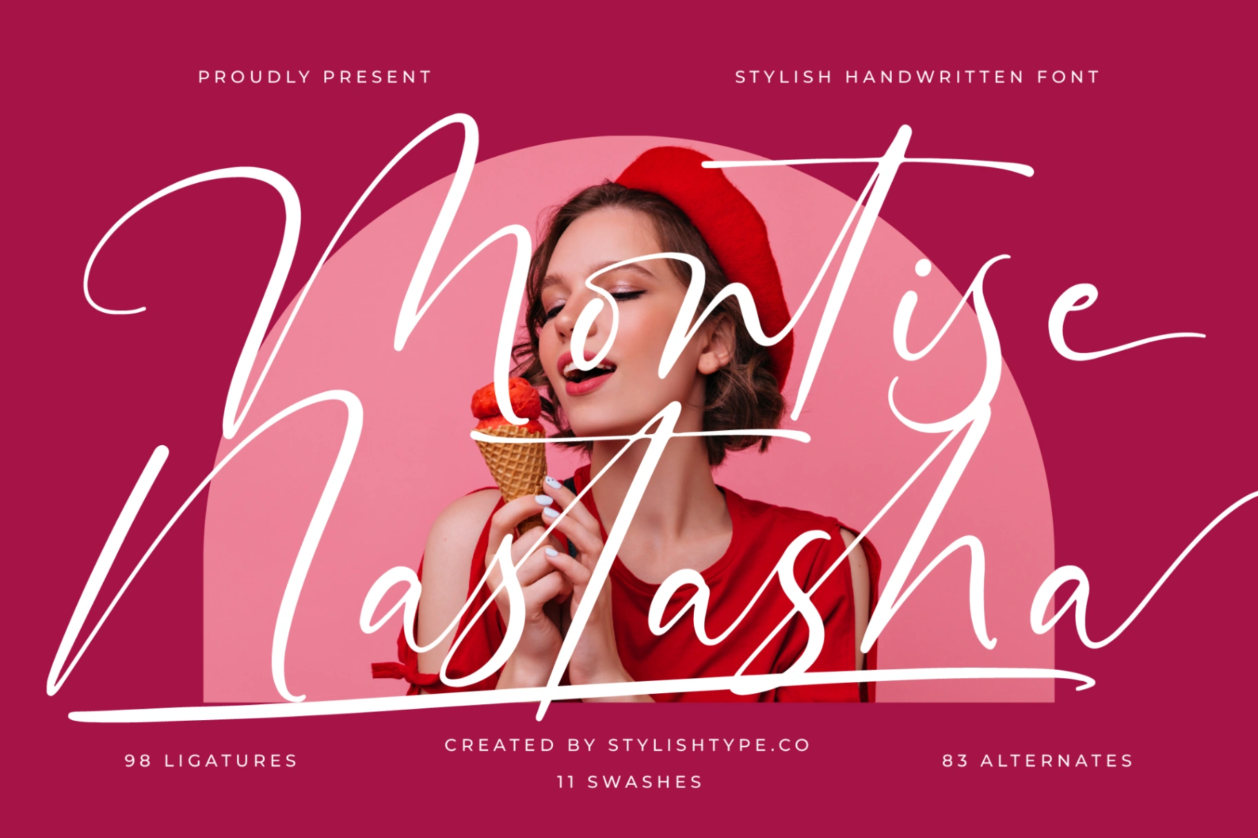 Montise Natasha - Stylish Handwritten Font Font | Timeless Type