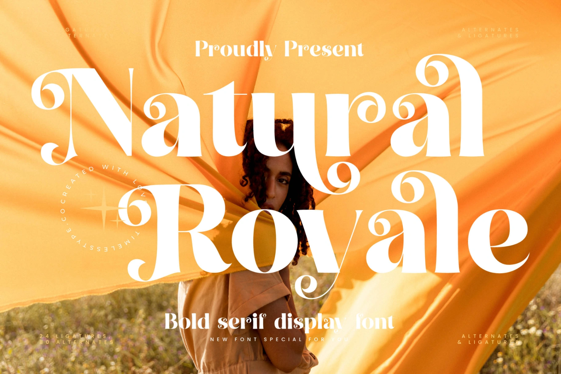 Natural Royale - Bold Serif Display Font Font | Timeless Type