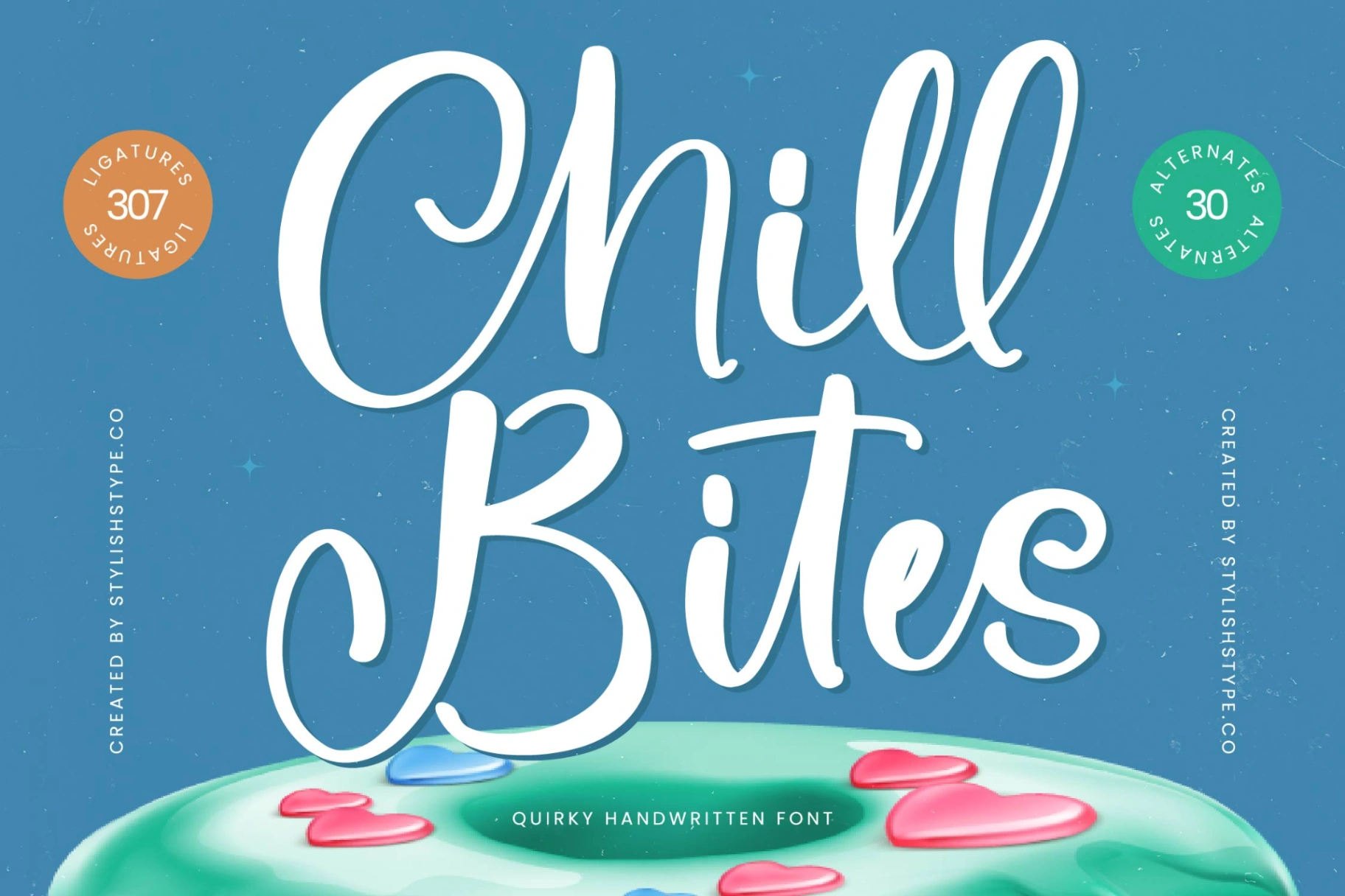 Chill Bites - Quirky Handwritten Font Font | Timeless Type