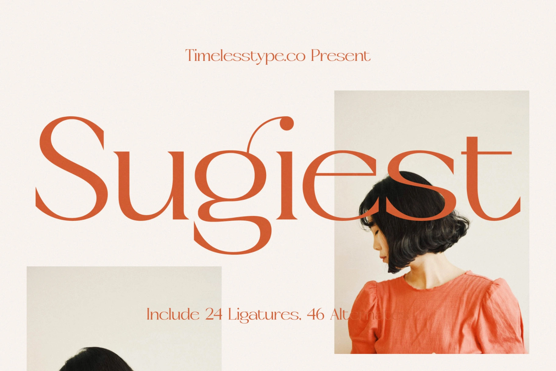 Sugiest - Modern Serif Font Font | Timeless Type