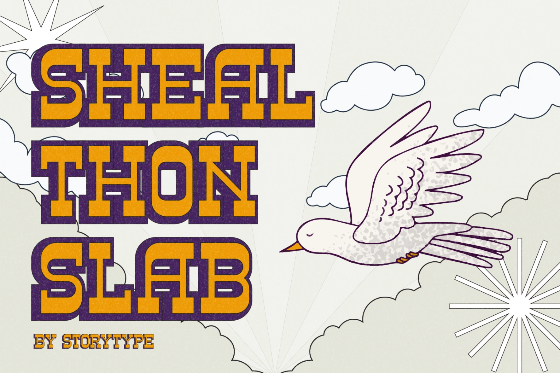 SHEAL THON SLAB - Display Font Font | Timeless Type