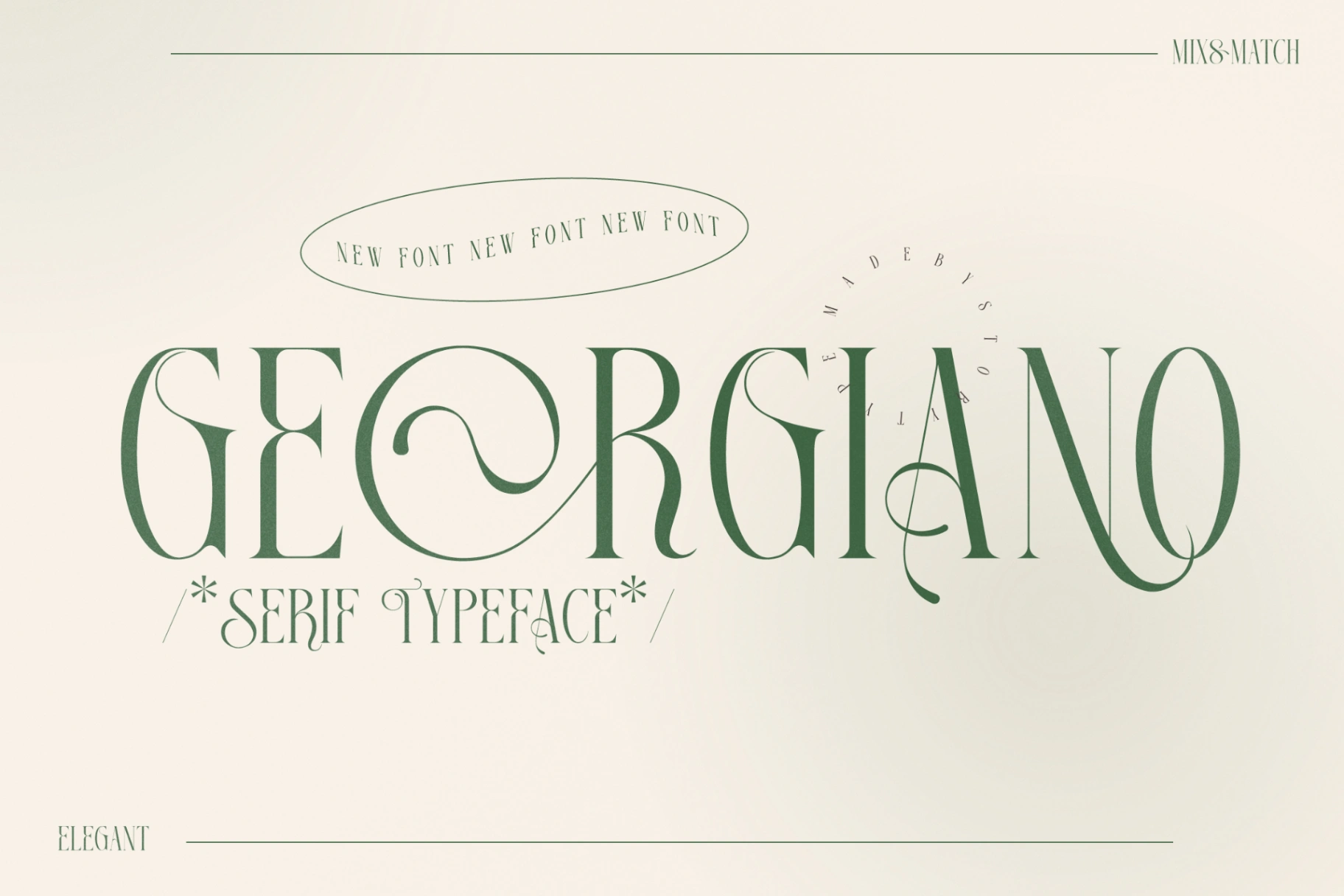 Georgiano - Modern Serif Font Font | Timeless Type
