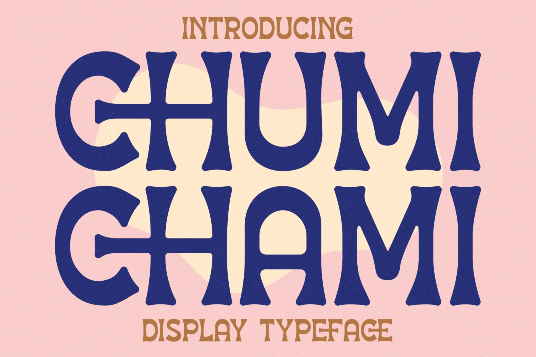 Chumi Chami - Display Typeface Font Font | Timeless Type